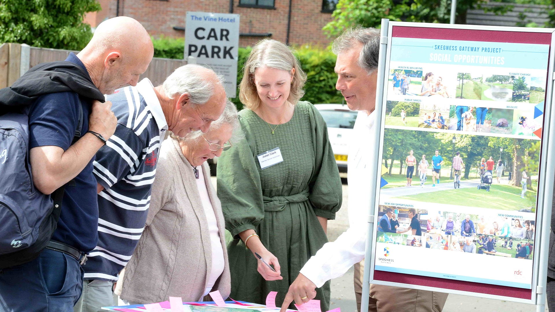 Graham Sinclair attends Skegness Gateway engagement event - Create ...
